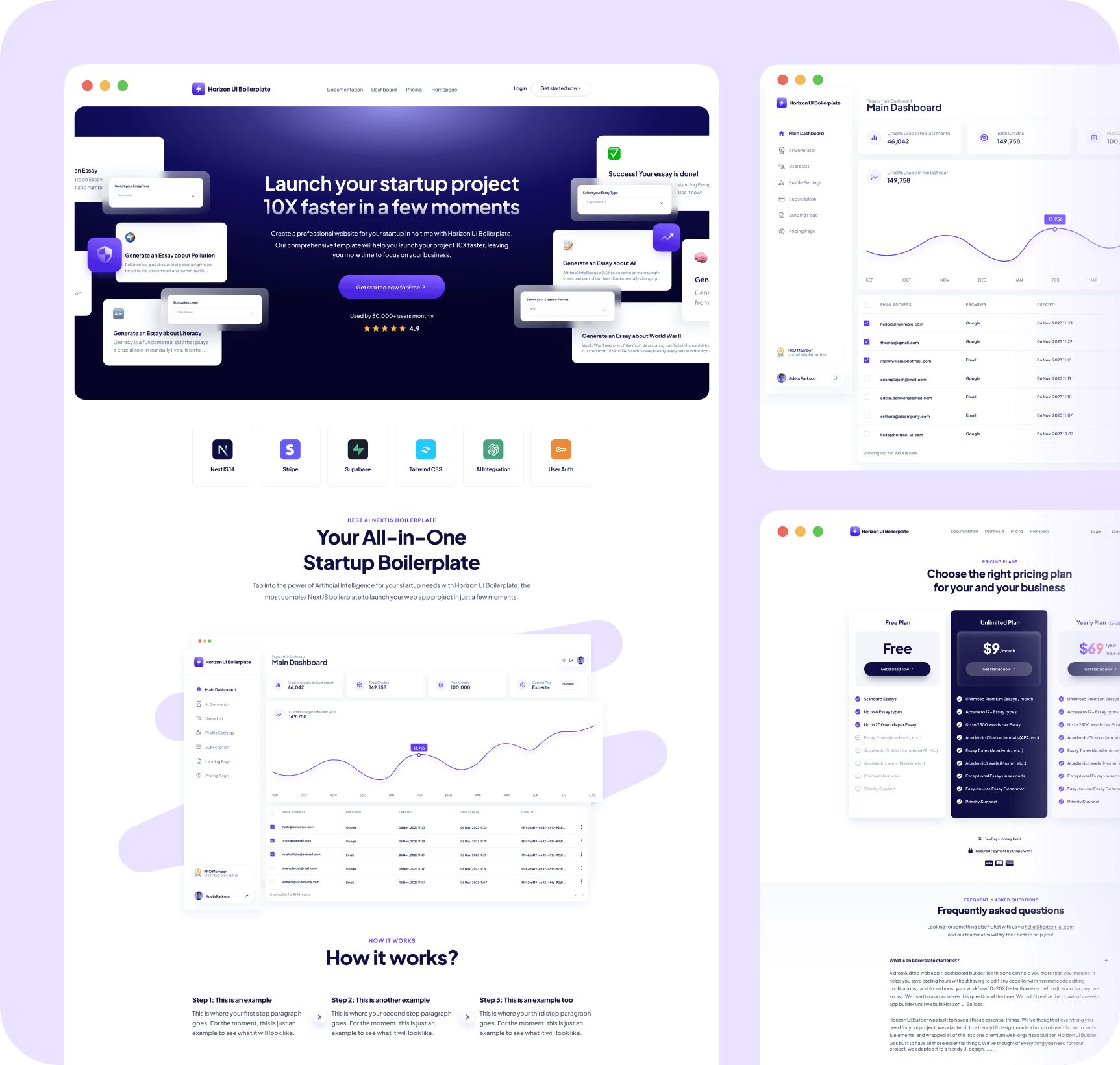 HUGE PACK OF FULL CODED LANDING SECTIONS