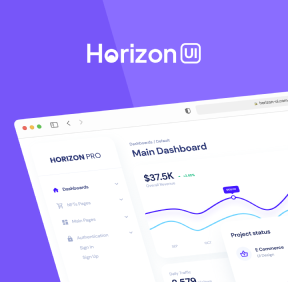 Live preview - Horizon UI PRO